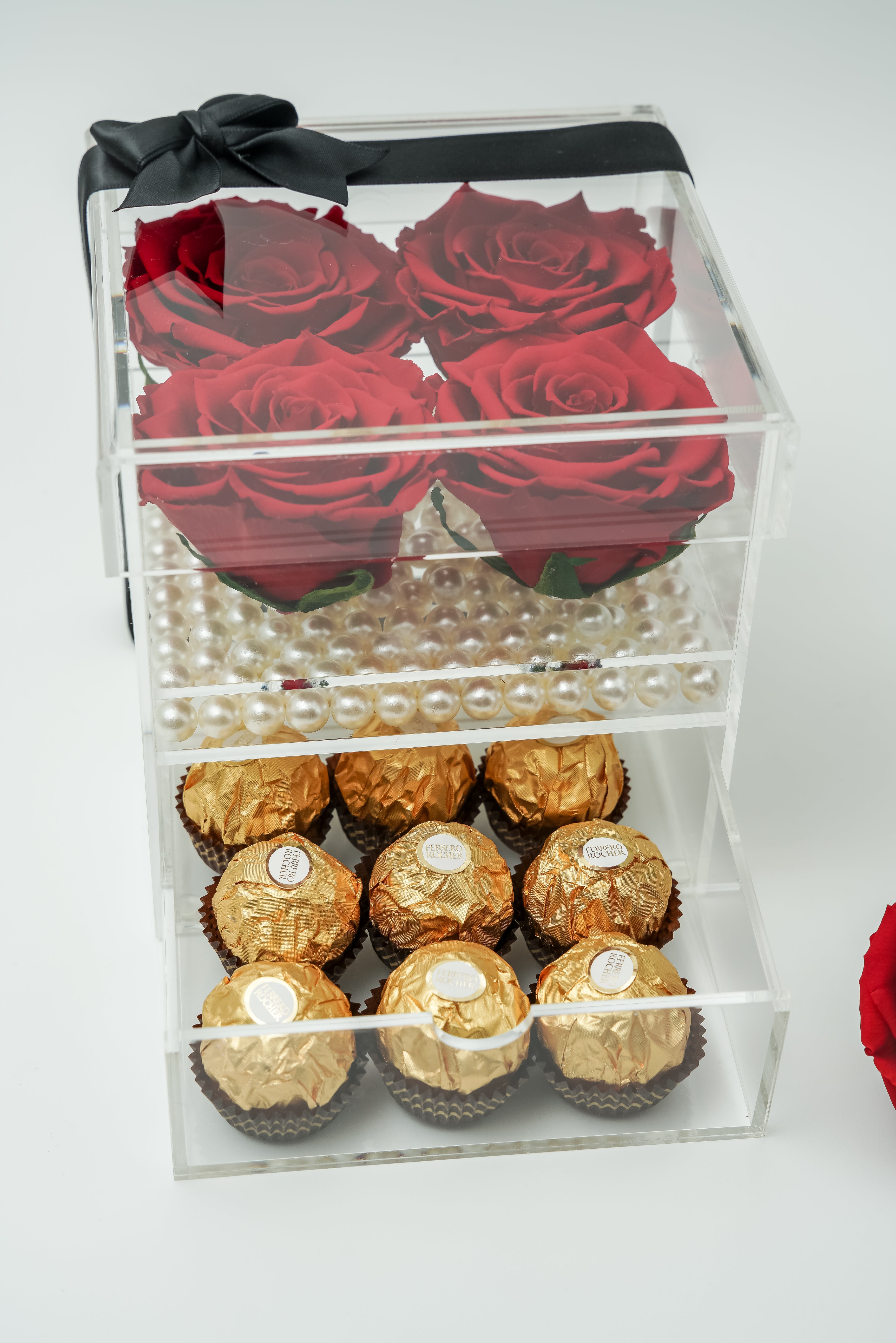 4 Rose Premium box with Drawer – Charming Roses
